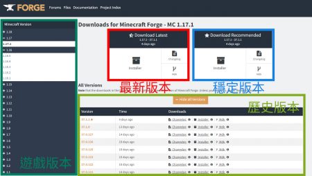Forge - 老牌 Minecraft 繁體中文模組安裝器 安裝教學 | MCFuns